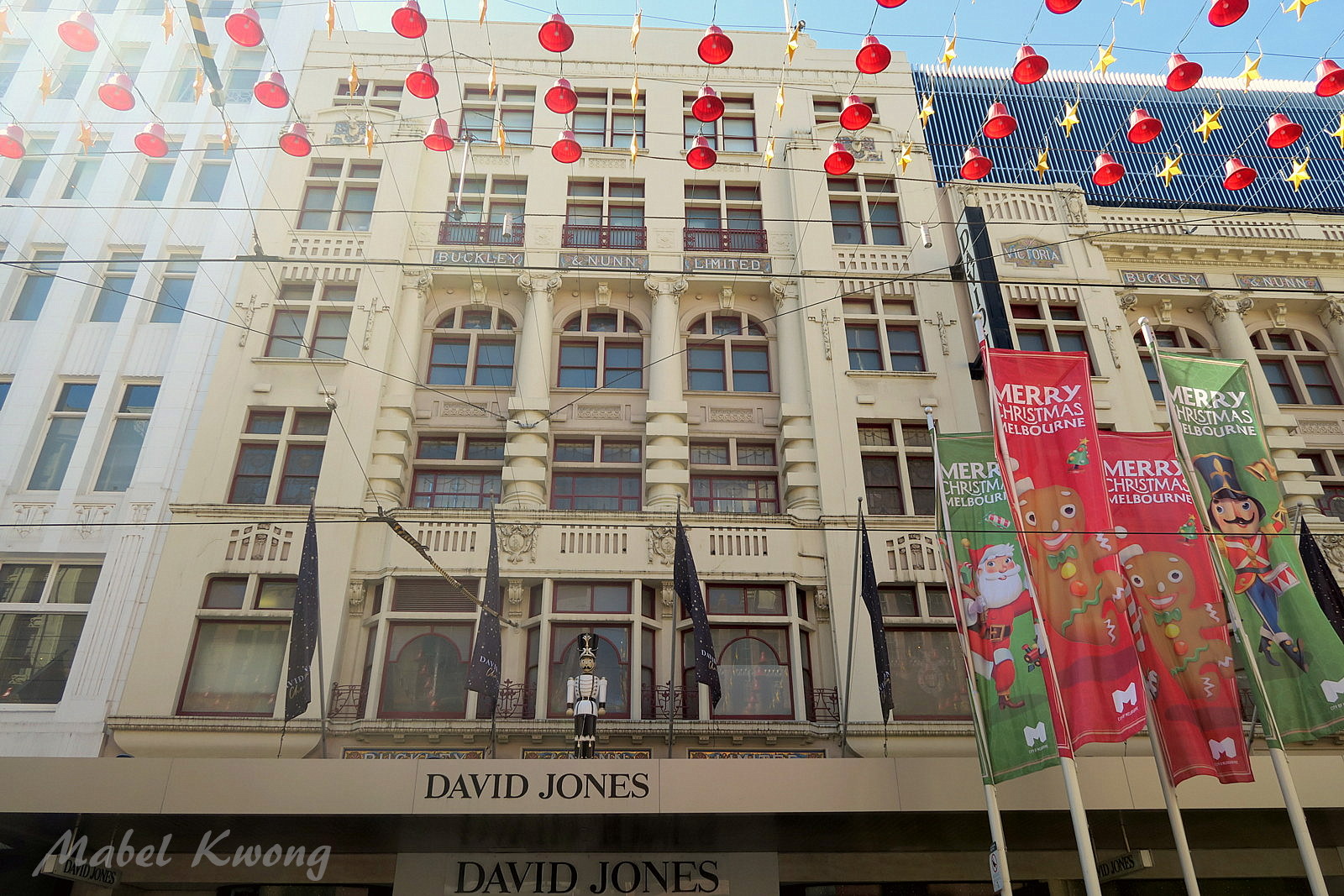 Christmas, David Jones, Bourke Street Mall, Melbourne – Mabel Kwong